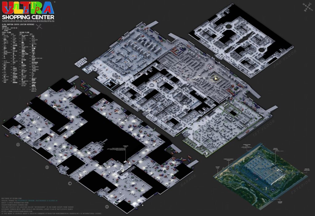 Guía del Mapa Interchange en Escape from Tarkov | CityGame