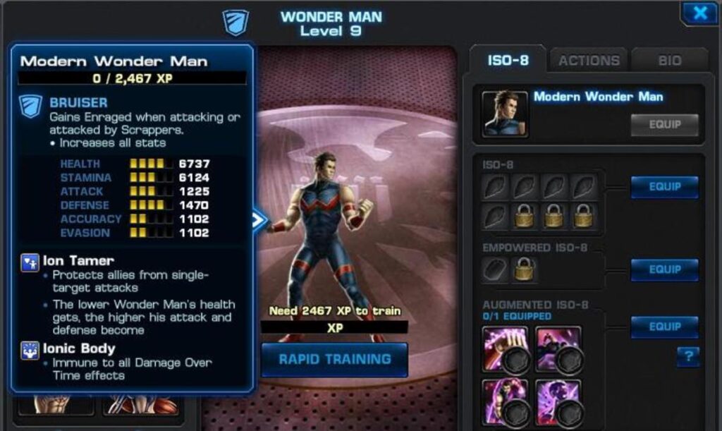 Guía de Héroes e ISO-8 de Avengers Alliance | CityGame
