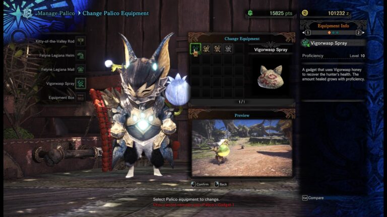 Equipa a tu Palico: Guía Completa en MHW | CityGame