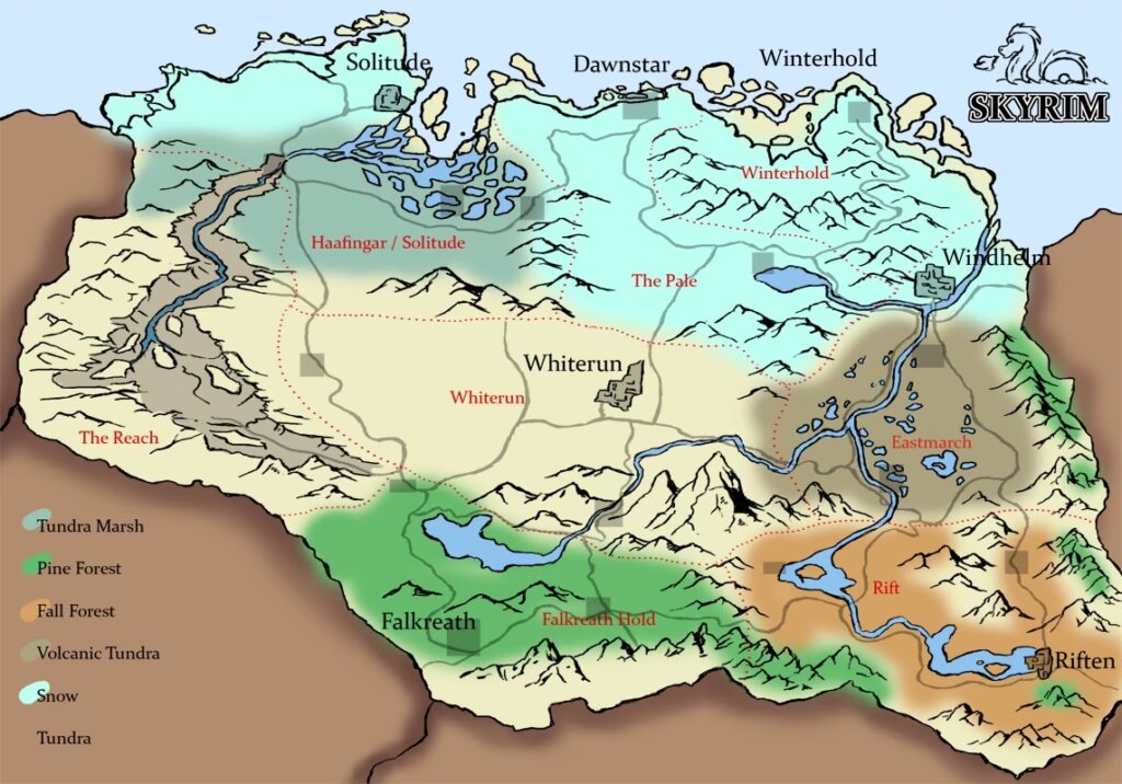 Las 9 Ciudades de Skyrim: De Peor a Mejor | CityGame
