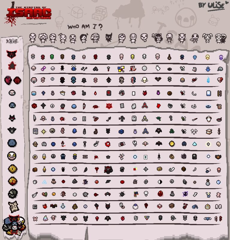 Guía de Marcas de Compleción en The Binding of Isaac | CityGame